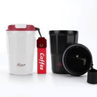 China 380ml BPA Free Double Wall Steel Vacuum Flask Insulated Travel Tumbler Flask Coffee Mug for sale