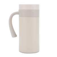 China 400ml Stainless Steel Tumbler with Handle Customizable Double Wall Stainless Steel Vacuum Flask Mugs with Lid for sale