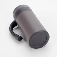 China 400ml Stainless Steel Tumbler with Handle Customizable Double Wall Stainless Steel Vacuum Flask Mugs with Lid for sale