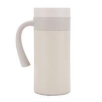 China 400ml Stainless Steel Tumbler with Handle Customizable Double Wall Stainless Steel Vacuum Flask Mugs with Lid for sale