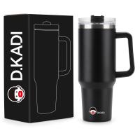 China 40 oz Stainless Steel Tumbler Customizable Double Wall Stainless Steel Vacuum Flask Mugs with Lid for sale