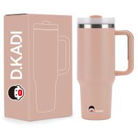 China 40 oz Stainless Steel Tumbler Customizable Double Wall Stainless Steel Vacuum Flask Mugs with Lid for sale