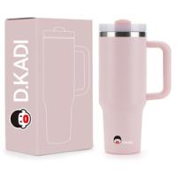 China 40 oz Stainless Steel Tumbler Customizable Double Wall Stainless Steel Vacuum Flask Mugs with Lid for sale
