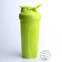 China Shaker Bottle 304 Steel Mixing Ball Smart Custom Logo Gym Protein, BPA Free Drink Plastic Water Sport Shaker Bottle for sale