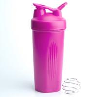 China Shaker Bottle 304 Steel Mixing Ball Smart Custom Logo Gym Protein, BPA Free Drink Plastic Water Sport Shaker Bottle for sale