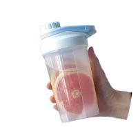 China Custom 500ml High Quality Design Logo Sports Plastic Shaker Bottles, Protien Lemon Grapefruit Shaker Bottles Oem Private Label for sale