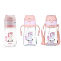 China 475ml 470ml 450ml 400ml Vacuum Tumbler Mug Drinking Kids Plastic Children One Touch Drink Straw for sale