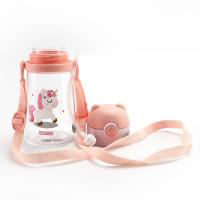 China 475ml 470ml 450ml 400ml Vacuum Tumbler Mug Drinking Kids Plastic Children One Touch Drink Straw for sale