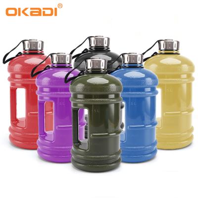 China 2.2L Large Capacity Hot Selling Gallon Sports Water Bottle  with Handle for sale