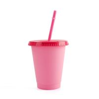 China 10 Oz Insulated Vacuum Tumbler Mug PP Cold Color Changing Party Cups Set 5pcs/Sets Juice Mugs for sale
