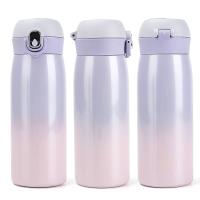 China Stainless Steel Personalized Vacuum Insulated Tumbler One-Touch Promotional With Temperature Display Led for sale