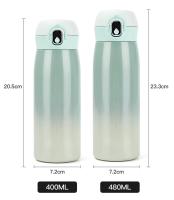 China Stainless Steel Personalized Vacuum Insulated Tumbler One-Touch Promotional With Temperature Display Led for sale