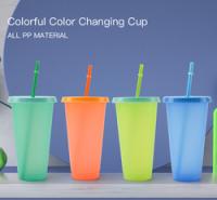 China 40 Oz 20oz 22oz 24oz Vacuum Tumbler Mug Plastic Reusable Plastic Juice Cups With Lid And Straw for sale