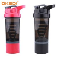 China 500ML New Design Sports Fitness Protein Shaker Cup For Gym for sale