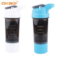 China 500ML New Design Sports Fitness Protein Shaker Cup For Gym for sale