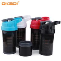 China 500ML New Design Sports Fitness Protein Shaker Cup For Gym for sale