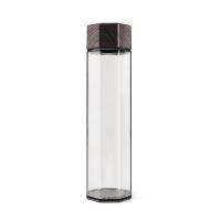 China 24 oz insulated tumbler with handle cups coffee Plastic Plain Octagon Straight Transparent for sale