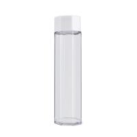China 24 oz insulated tumbler with handle cups coffee Plastic Plain Octagon Straight Transparent for sale