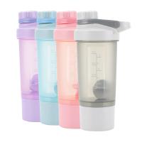 China 500ml 16 Oz Insulated Mug With Handle With Mixer Ball Sports Protein Joy for sale