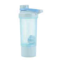 China 500 Ml Thermos Travel Tumbler 16 Oz Gym Sports Plastic Protien Shaker Bottle Protein Shake Cup for sale