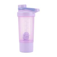 China 500 Ml Thermos Travel Tumbler 16 Oz Gym Sports Plastic Protien Shaker Bottle Protein Shake Cup for sale