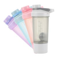 China 16 Oz Vacuum Mug 500ml Portable Sport Gym Drink Blender Protien Plastic Shake Protein Shaker Cup for sale