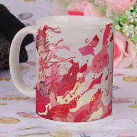 China Vacuum Simple Wholesale Custom Logo Milk Cups Caffe Mugs Chinese Ceramic Mugs Manufacturer for sale