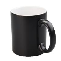 China Custom Vacuum Insulated Tumbler 12 Ounce Vacuum Mug Ceramics White Blank Mug For Sublimation for sale