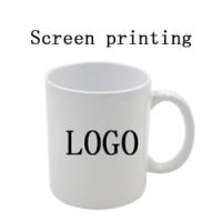 China Custom Vacuum Insulated Tumbler 12 Ounce Vacuum Mug Ceramics White Blank Mug For Sublimation for sale