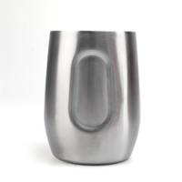 China Unbreakable Drink-Ware Stemless Wine Tumbler 12 Oz Stainless Steel Triple-Insulated Vacuum Wine Glass Cup for Wine for sale