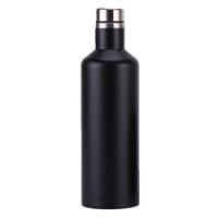 China 500ml Red wine bottle metal vacuum flask stainless steel insulated funky thermos flasks for sale