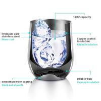 China 10 Oz  11oz Double Wall Stainless Steel Vacuum Insulated Tumbler Eco Coffee Cup for sale