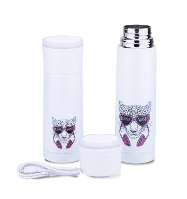 China New Product 12 Oz  Double Walled Vacuum Sealed Stainless Steel Speaker Tumbler Custom Logo for sale