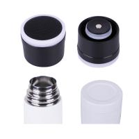China New Product 12 Oz  Double Walled Vacuum Sealed Stainless Steel Speaker Tumbler Custom Logo for sale