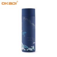 China 430ML High Vacuum 304 Stainless Steel Beautiful Temperature Display Business Water Cup for sale