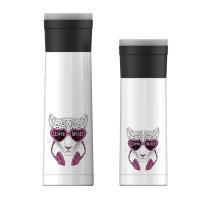 China 12 oz reusable 304 stainless steel insulation cups portable speaker music cup with 3D Printing custom logo for sale