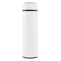 China 500ml Vacuum Insulated Travel Mug Temperature Display Thermos Cup Travel Bottle Smart Vacuum Flask for sale