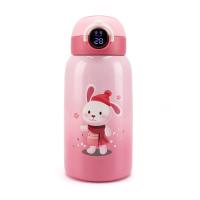 China Christmas Gift Smart Water Bottle Vacuum Intelligent Water Bottle Temperature Display Mug for Kids  600ml for sale