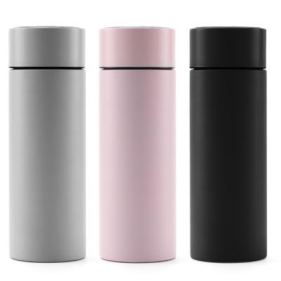 China 10OZ New Style Stainless Steel Vacuum Insulated Led Temperature Display Water Bottle Smart Water Flask for sale