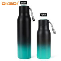 China New design Stainless Steel Insulated Vacuum Sport Drink Custom Thermos Drinking Coffee Water Bottle for sale