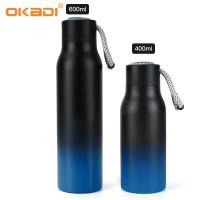 China New design Stainless Steel Insulated Vacuum Sport Drink Custom Thermos Drinking Coffee Water Bottle for sale