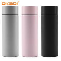China 304 Stainless Steel Vacuum Travel Mug Smart Vacuum Insulated Water Bottle With LED Temperature Display for sale