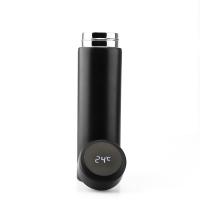 China 500ml Double Wall Stainless Steel Vacuum Insulated Led Temperature Display Thermos Flasks Smart Water Bottle for sale