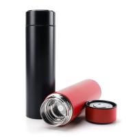 China 2020 Best Sale Double Wall Stainless Steel Vacuum Insulated Led Temperature Display Smart Water Bottle Metal Thermos Flasks for sale