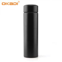 China 500ML Fahrenheit Smart SS304 Stainless Steel Double Insulated Vacuum Thermo Water Bottle With LED Temperature Display for sale