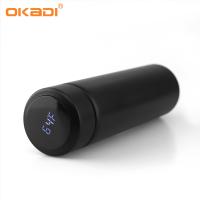 China 500ML Fahrenheit Smart SS304 Stainless Steel Double Insulated Vacuum Thermo Water Bottle With LED Temperature Display for sale