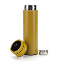 China Tea Infuser Bottle Smart Sports thermos  LED Temperature Display Double Wall Vacuum Insulated Water Bottle Batteryreplace the for sale
