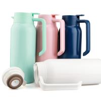 China 2020 New Products Insulated Vacuum Thermos Pot With Lid, Double Wall Stainless Steel Thermal Coffee Carafe for sale