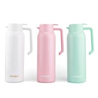 China 2020 New Products Insulated Vacuum Thermos Pot With Lid, Double Wall Stainless Steel Thermal Coffee Carafe for sale