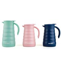 China 1L Tea Cup Sets Arabic Coffee Pot, Double Wall Stainless Steel Thermo Jug Vacuum Termos Coffee Jug 1000 ml& for sale